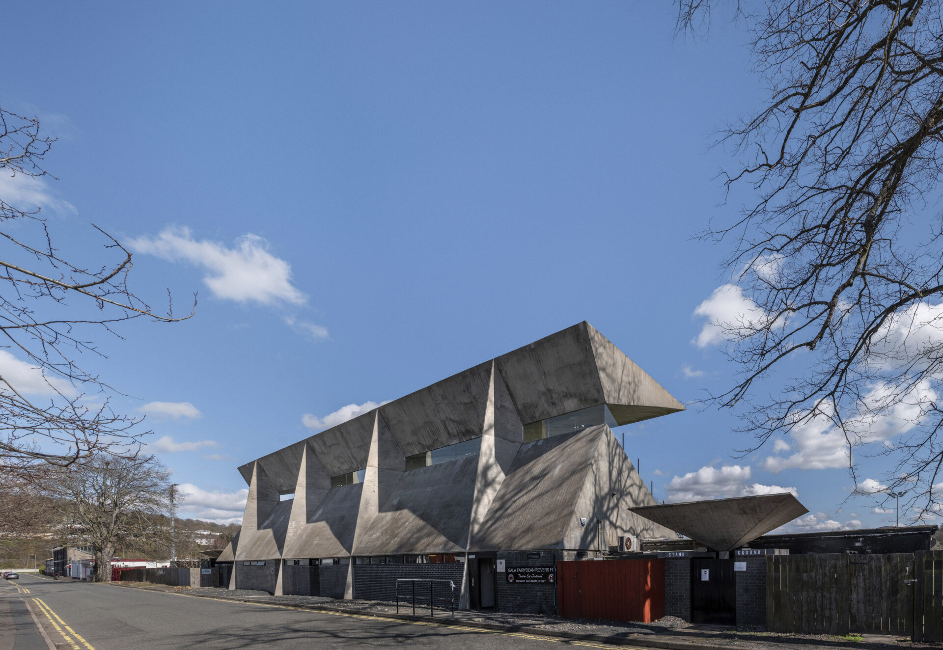 Gala Fairydean Rovers Spectators Stand – Scottish Design Awards 2024 Gala Fairydean Rovers Spectators Stand – Scottish Design Awards 2024